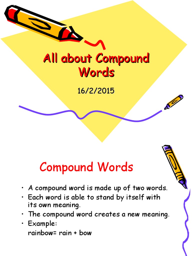 Compound Word | PDF | Lexicology | Language Mechanics