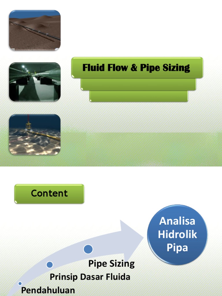 689 - Fluid Flow & Pipe Sizing | PDF