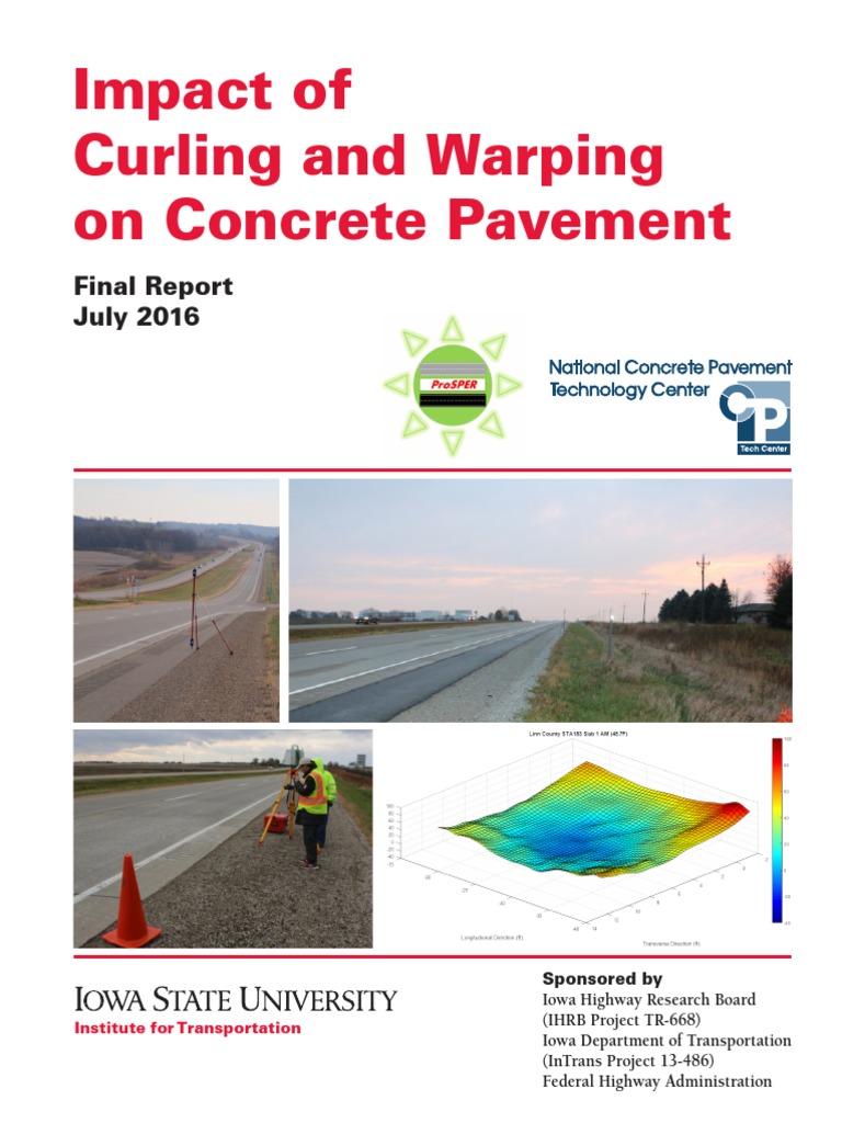 Impact of Curling and Warping On Concrete Pavement | PDF | Road Surface ...
