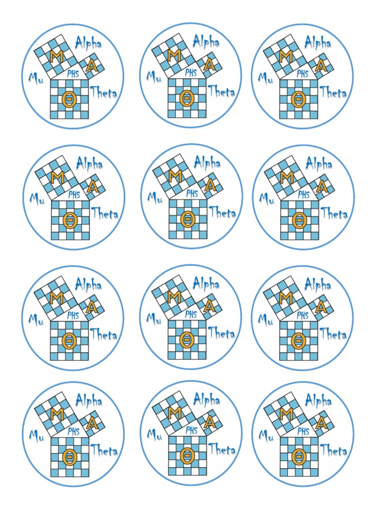Mu Alpha Theta Buttons | PDF | Language Arts & Discipline