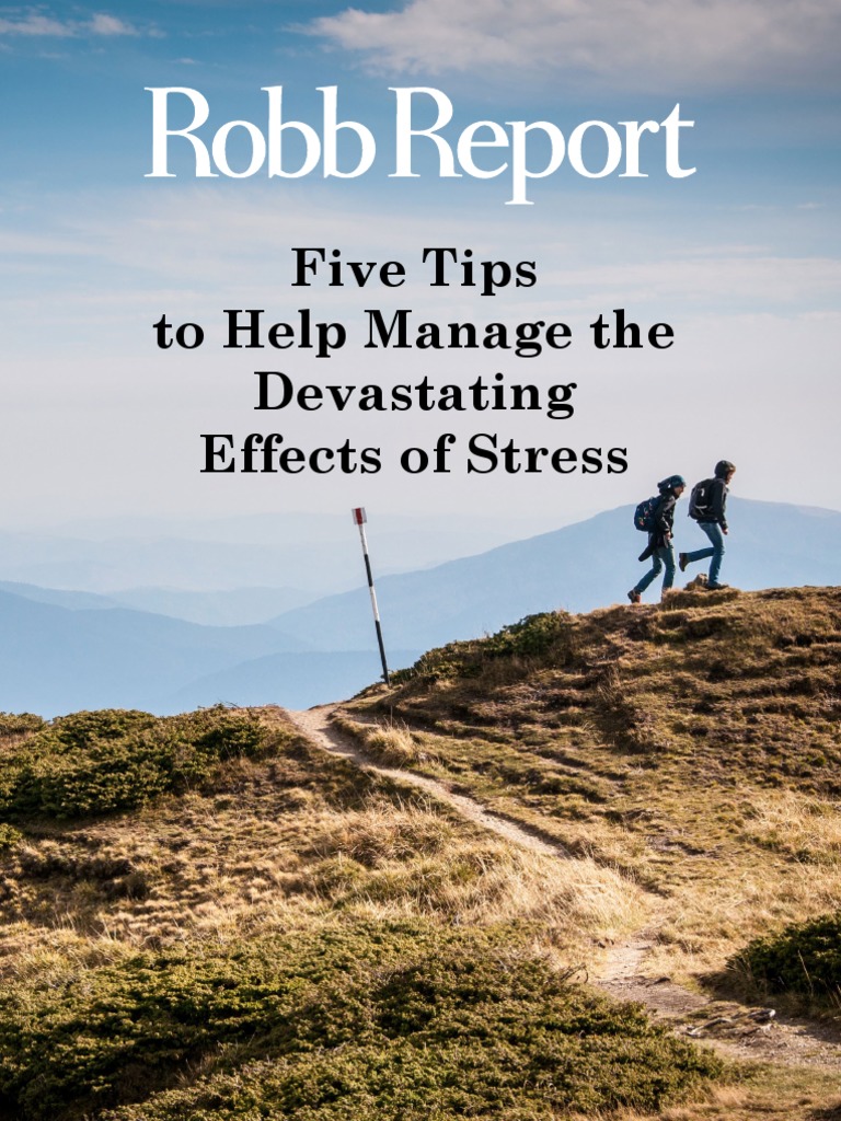 5 Tips Manage Stress | PDF | Stress (Biology) | Relaxation (Psychology)
