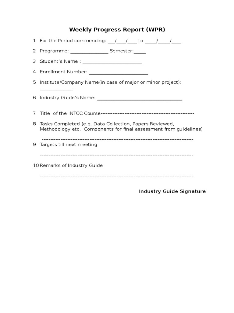 SIP-Weekly Progress Report | PDF | Technology & Engineering