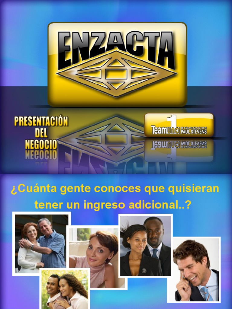 Presentacion Del Negocio Enzacta | PDF | Medicina CLINICA ...