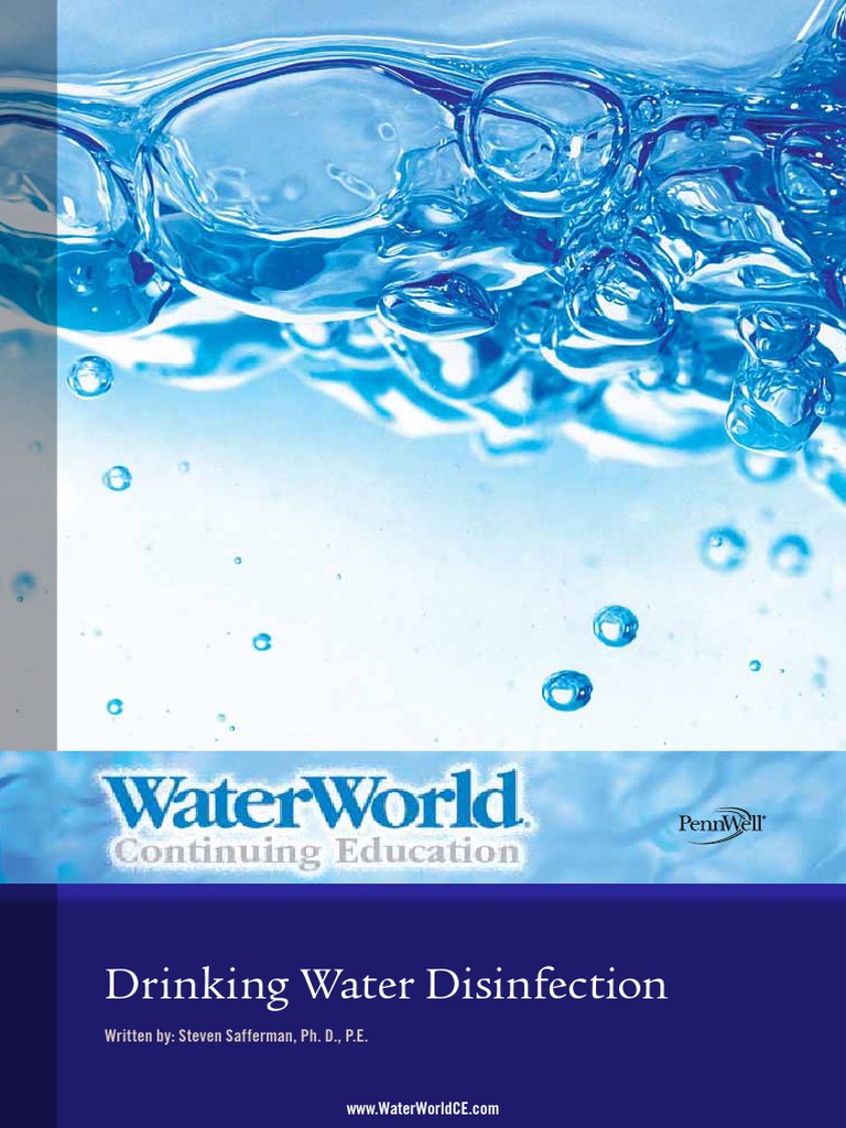 Drinking Water Disinfection | PDF | Water Purification | Disinfectant