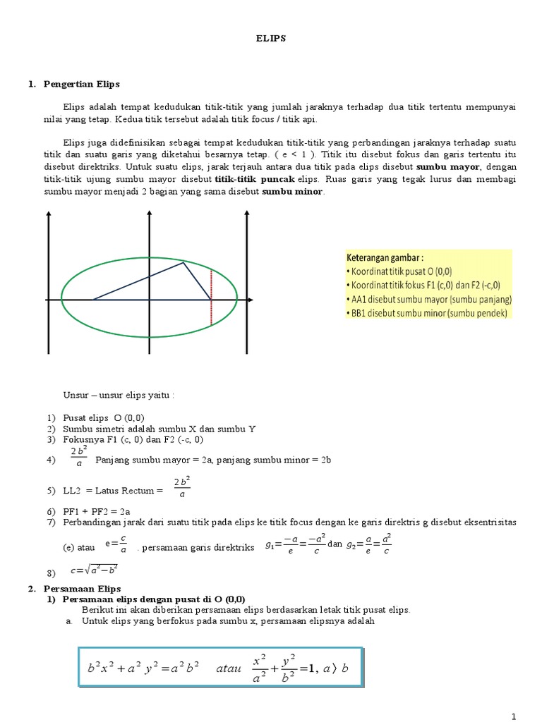 ELIPS | PDF | Olahraga & Rekreasi | Sains & Matematika