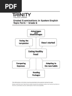GESE Grade 5 Topic Form | PDF