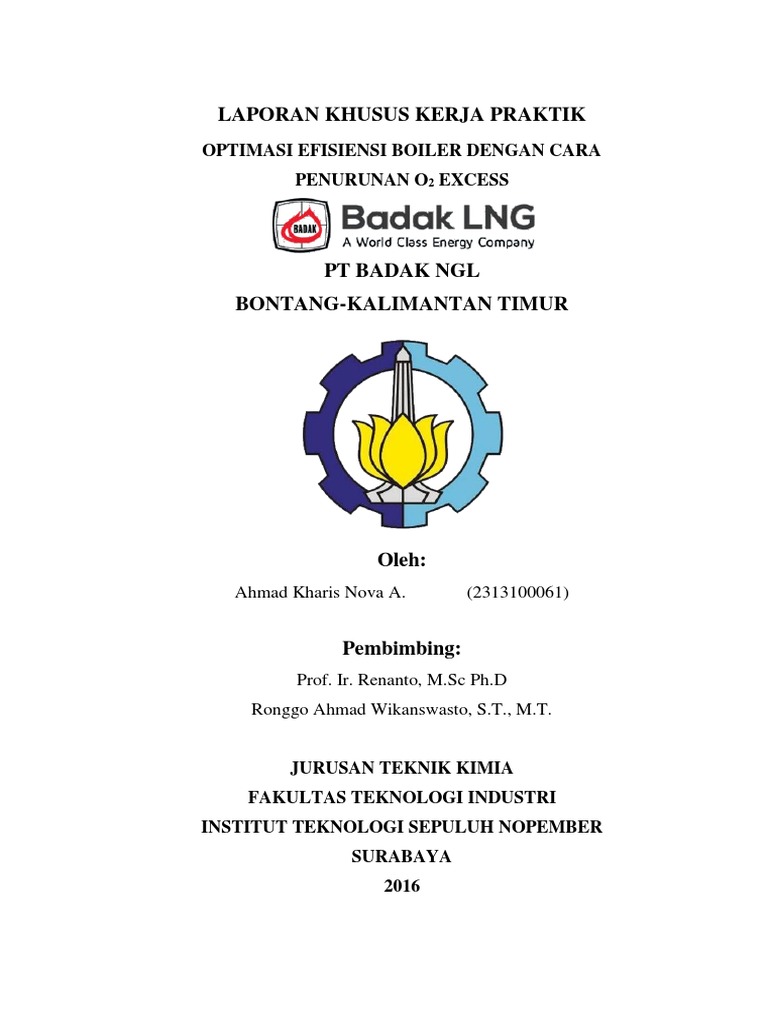 Optimasi Kinerja Boiler PT. Badak | PDF