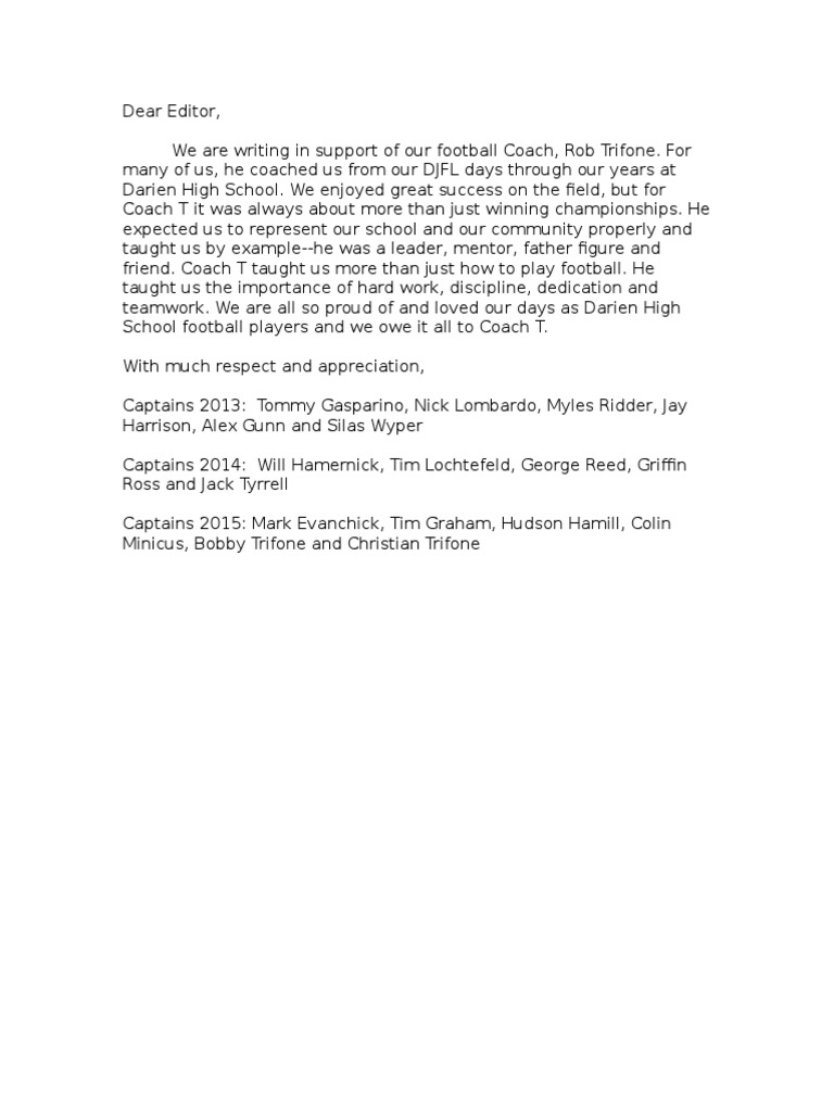 Darien Captain's Statement | PDF