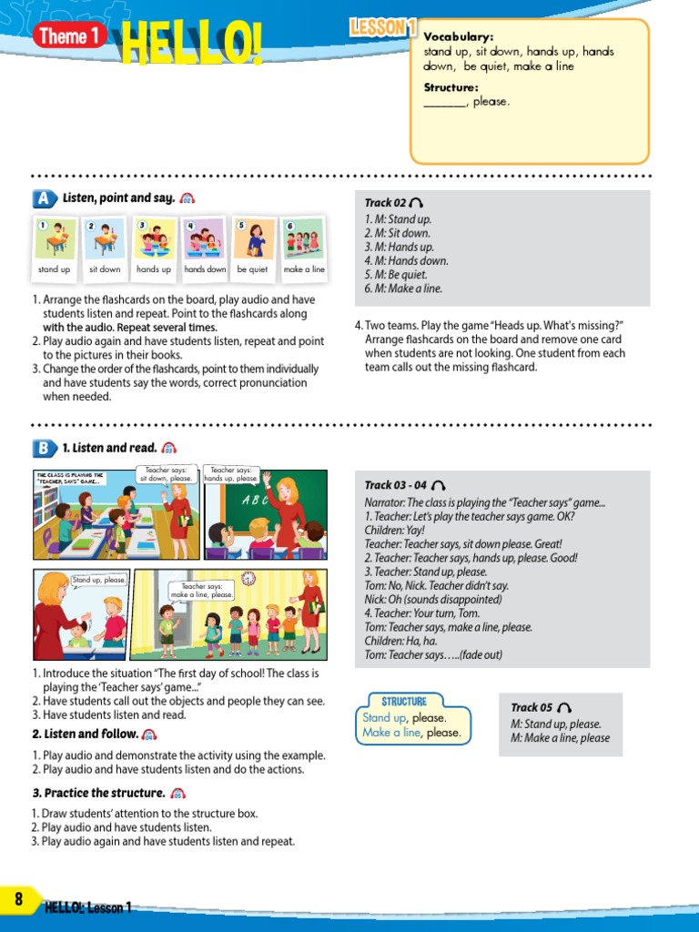 I-Lean Smart Start Grade 3 Teacher Book Theme 1 Lesson 1 | PDF ...