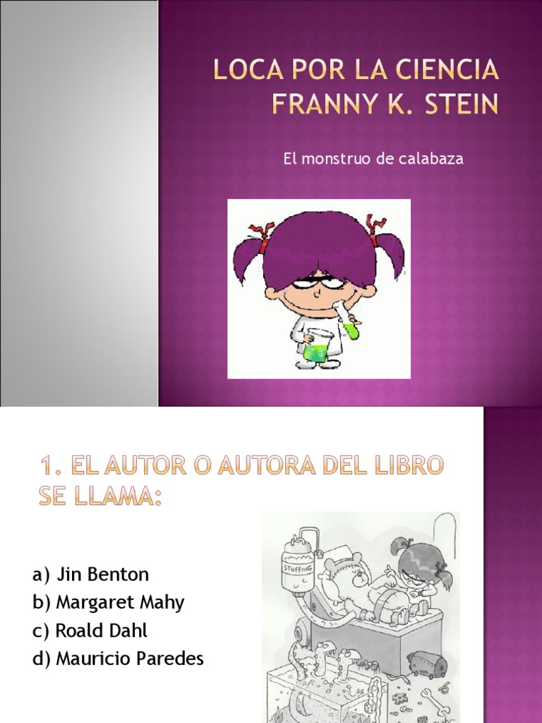 Franny K. Stein | PDF | Ocio