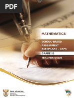 2025 Sba Mathematics Grade 11 Eng | PDF | Educational Assessment | Learning