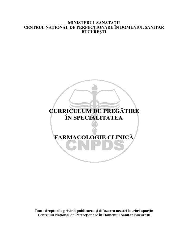 Farmacologie Clinica PDF | PDF