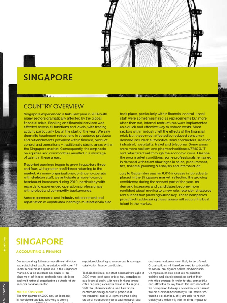 Singapore Salary Survey 2010 | PDF