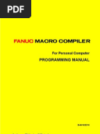 free Fanuc Macro B programming manual | Variable (Computer Science) | Macro (Computer Science)