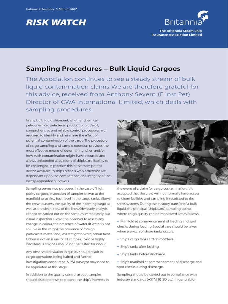 Risk Watch Vol 09 1 PDF | PDF | Oil Tanker | Ships