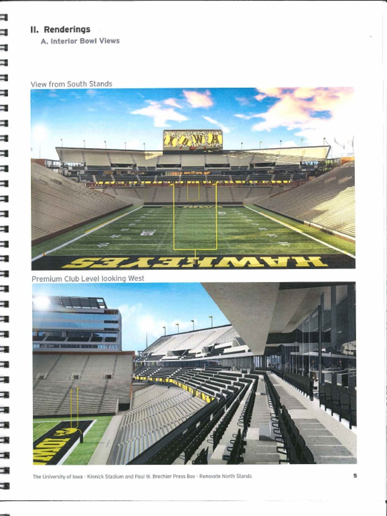 Kinnick Stadium Renderings. | PDF
