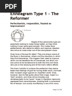 Enneagram Test Questionnaire For Students | PDF | Anger | Emotions