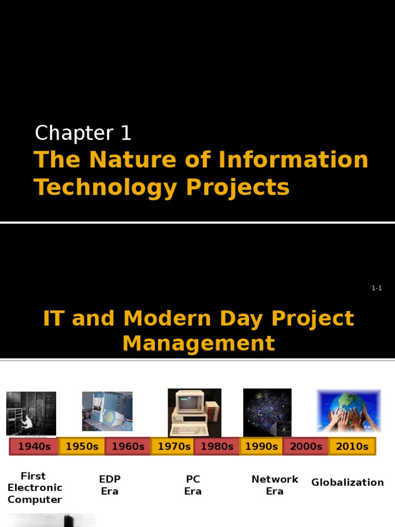 The Nature of Information Technology Projects | PDF | Project ...