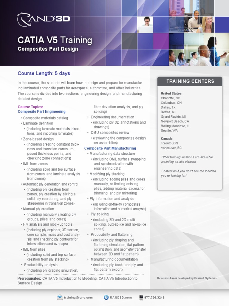 CATIA V5 Composites Part Design | PDF | Composite Material | Engineering