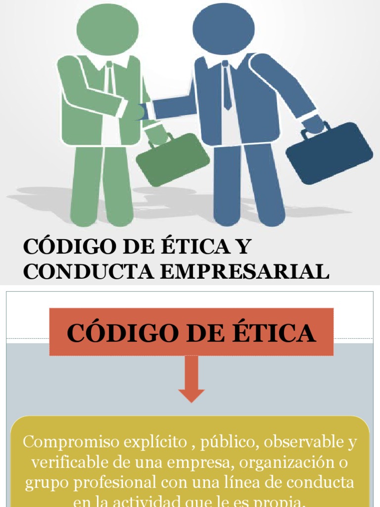 Código De Ética Y Conducta Empresarial Derecho Laboral Salario