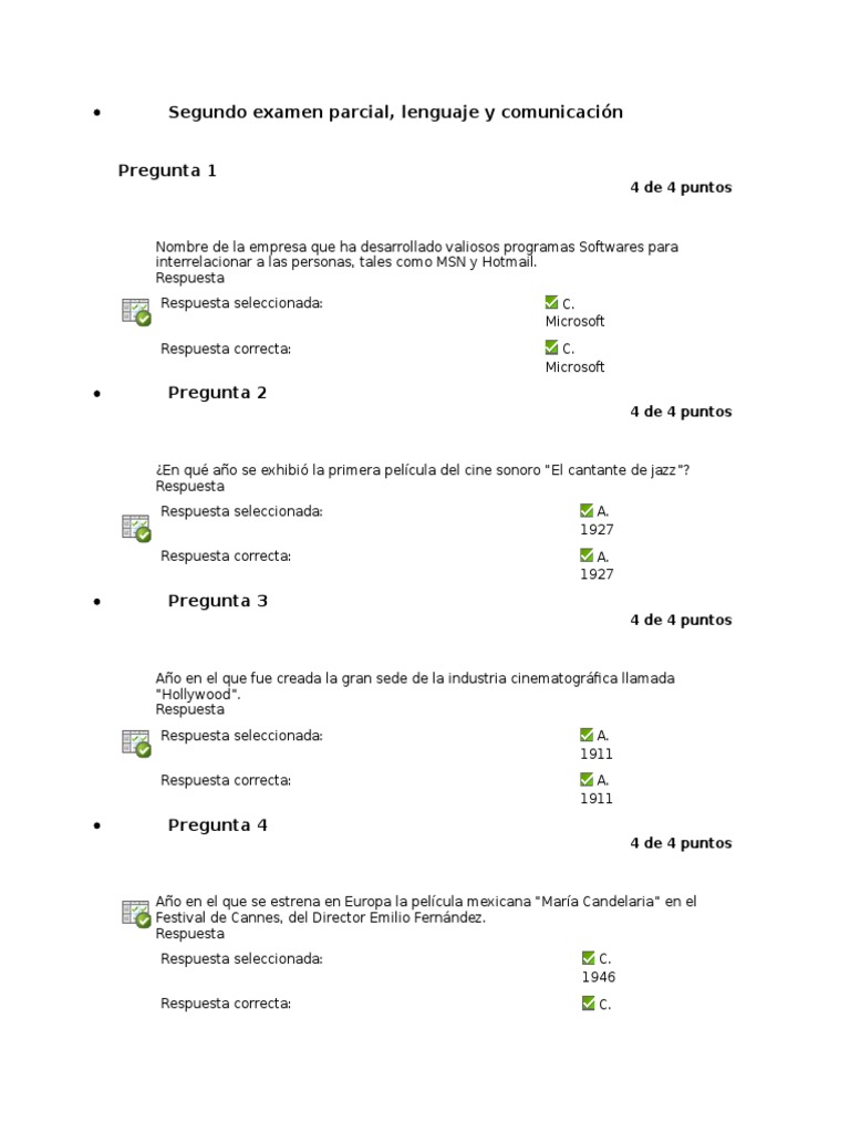 Segundo Examen Parcial, Lenguaje y Comunicación | PDF | Charlie Chaplin | México