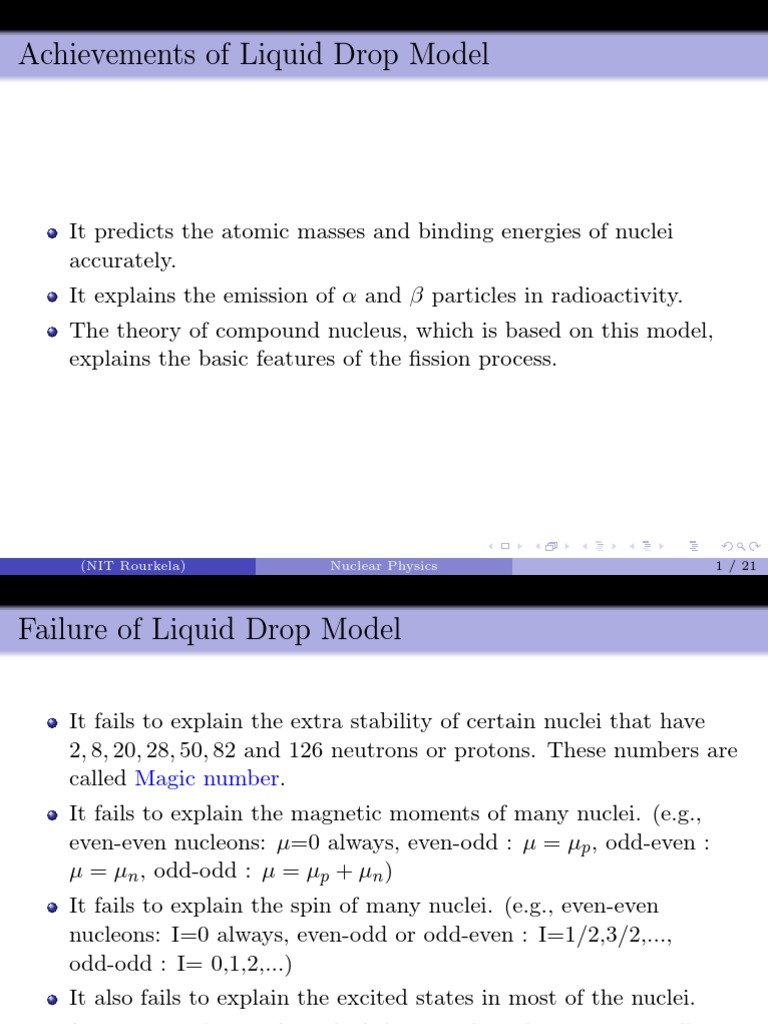 Shell Model | PDF | Atomic Nucleus | Nuclear Physics