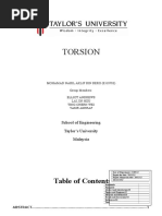 Torsion Test Lab Report | PDF | Fracture | Deformation (Engineering)