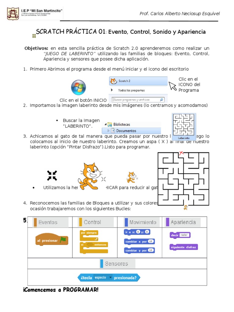 Practicas Scratch 3 | PDF