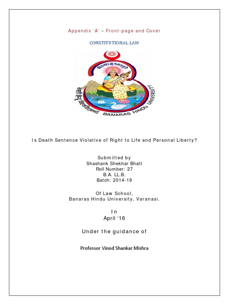 Death Penalty and Right to Life Debate | PDF | Capital Punishment ...