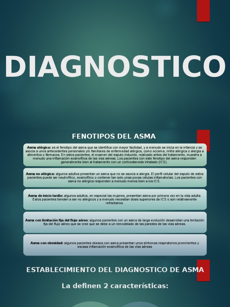 Diagnóstico y Fenotipos del Asma | PDF | Asma | Alergia