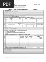 Racun Za Taxi Usluge