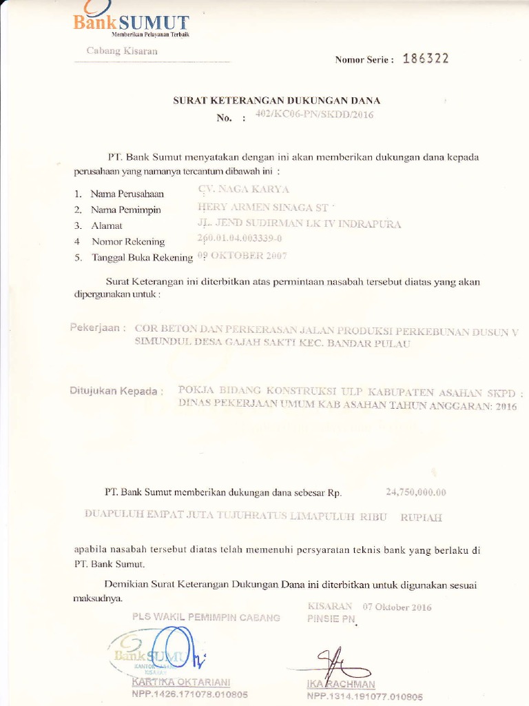 Duk Bank Simundul | PDF