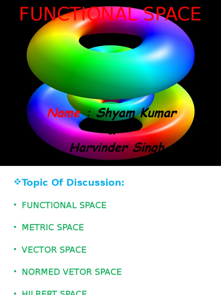 Shyam Kumar & Harvinder Singh | PDF | Basis (Linear Algebra) | Norm ...