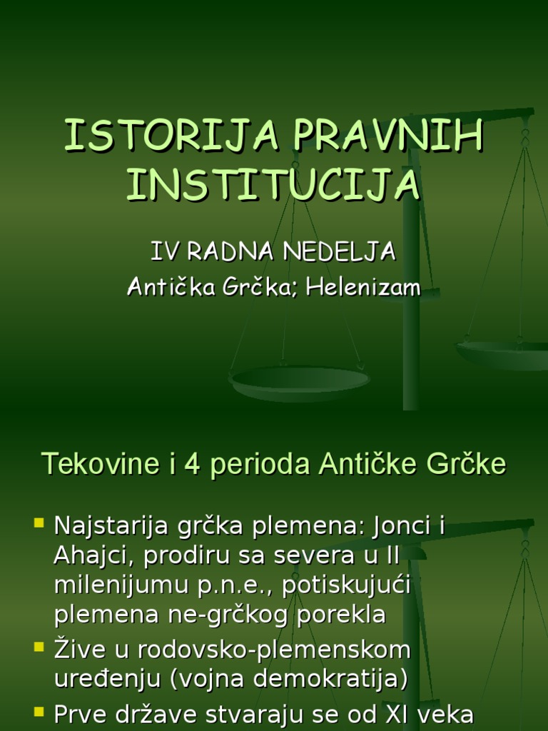 Stari Vek - Grcka, Helenizam | PDF