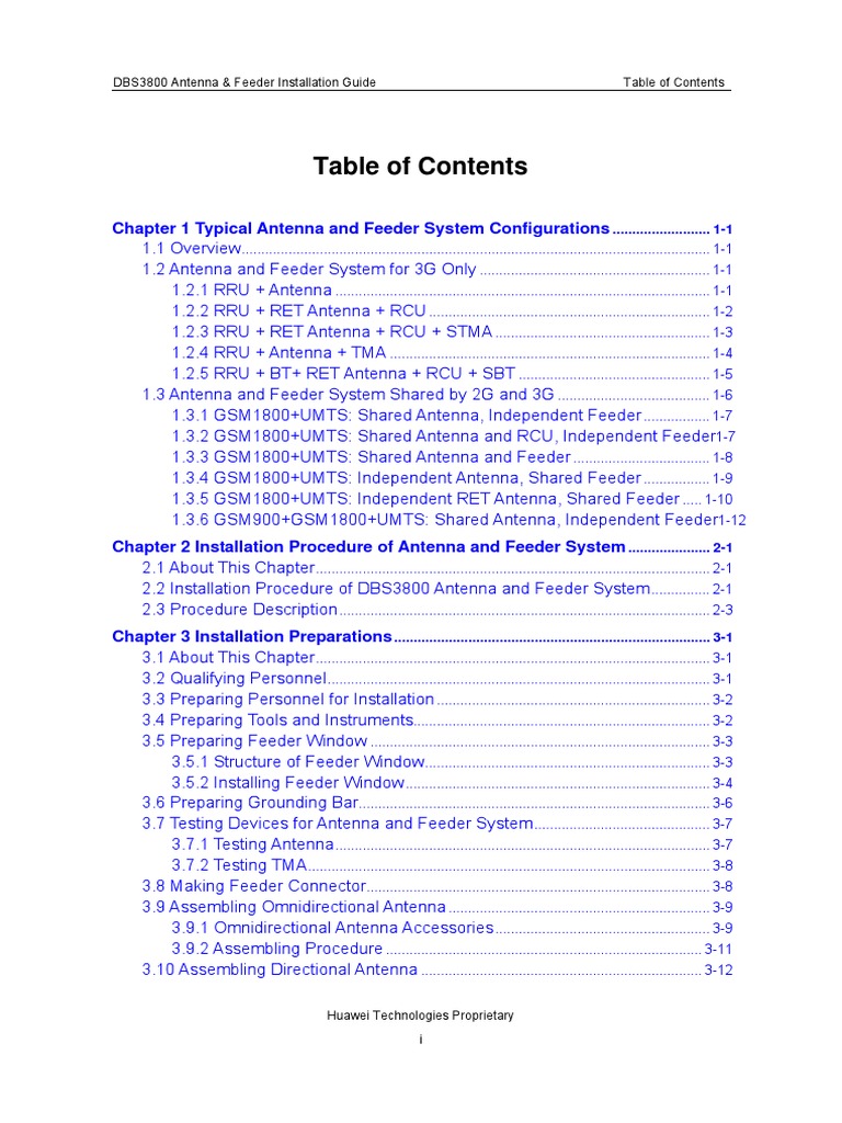 01 Content | PDF | Antenna (Radio) | Electrical Connector