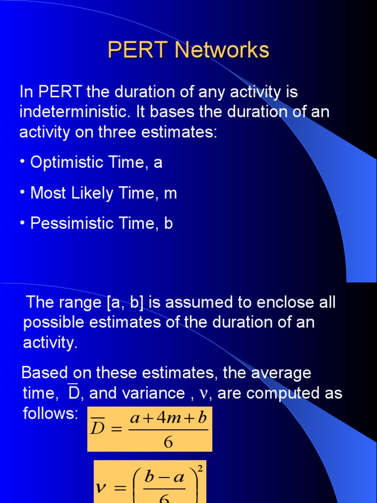 PERT Networks | PDF | Teaching Methods & Materials | Computers