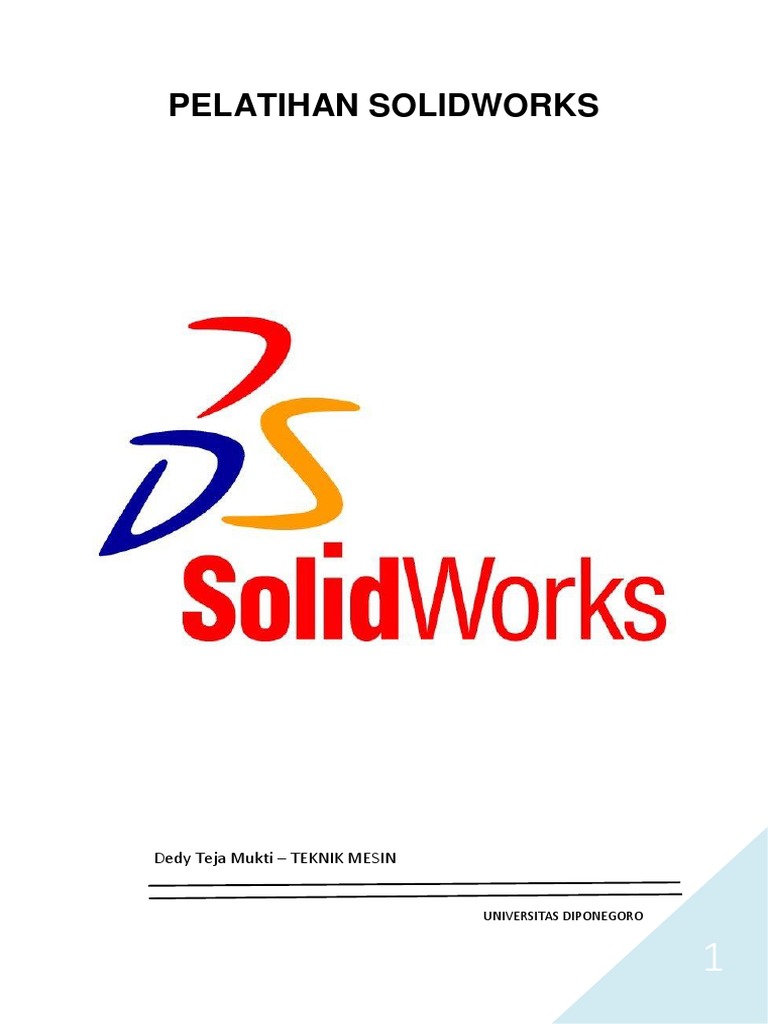 Pelatihan Solidworks | PDF