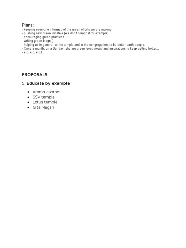 Green Initiatives for Community Engagement | PDF