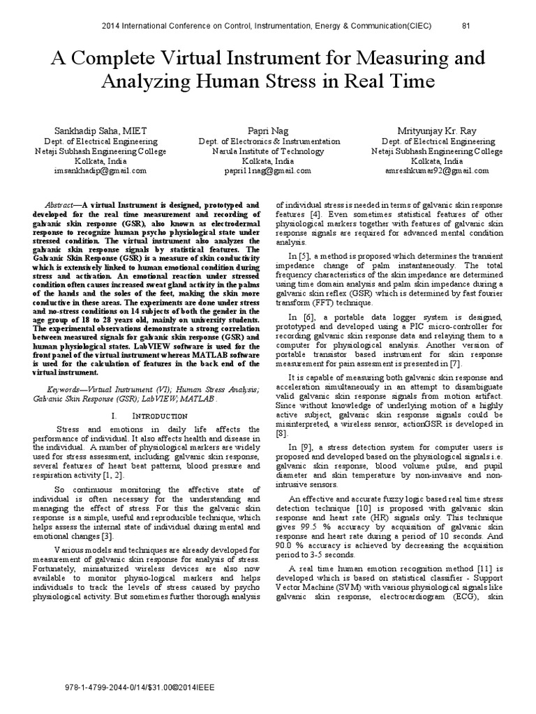 A Complete Virtual Instrument For Measuring and Analyzing Human Stress ...