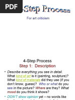 Feldman Method of Art Criticism | PDF | Composition (Visual Arts ...