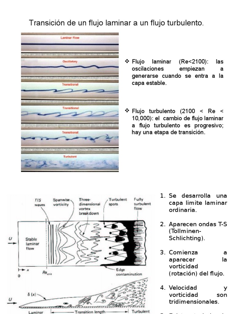 Flujo Turbulento | PDF | Flujo laminar | Viscosidad