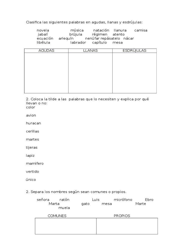 Unidad 1 Lengua 6 Primaria | PDF
