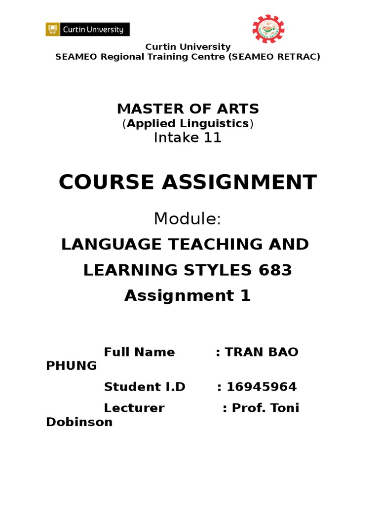 Language Teaching and Learning Styles | PDF | Language Education | Grammar