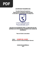 Formato Estudio de Factibilidad Actualizado | PDF | Presupuesto | Estudio de factibilidad