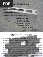 Hollow Block Making Process | PDF | Pallet | Concrete