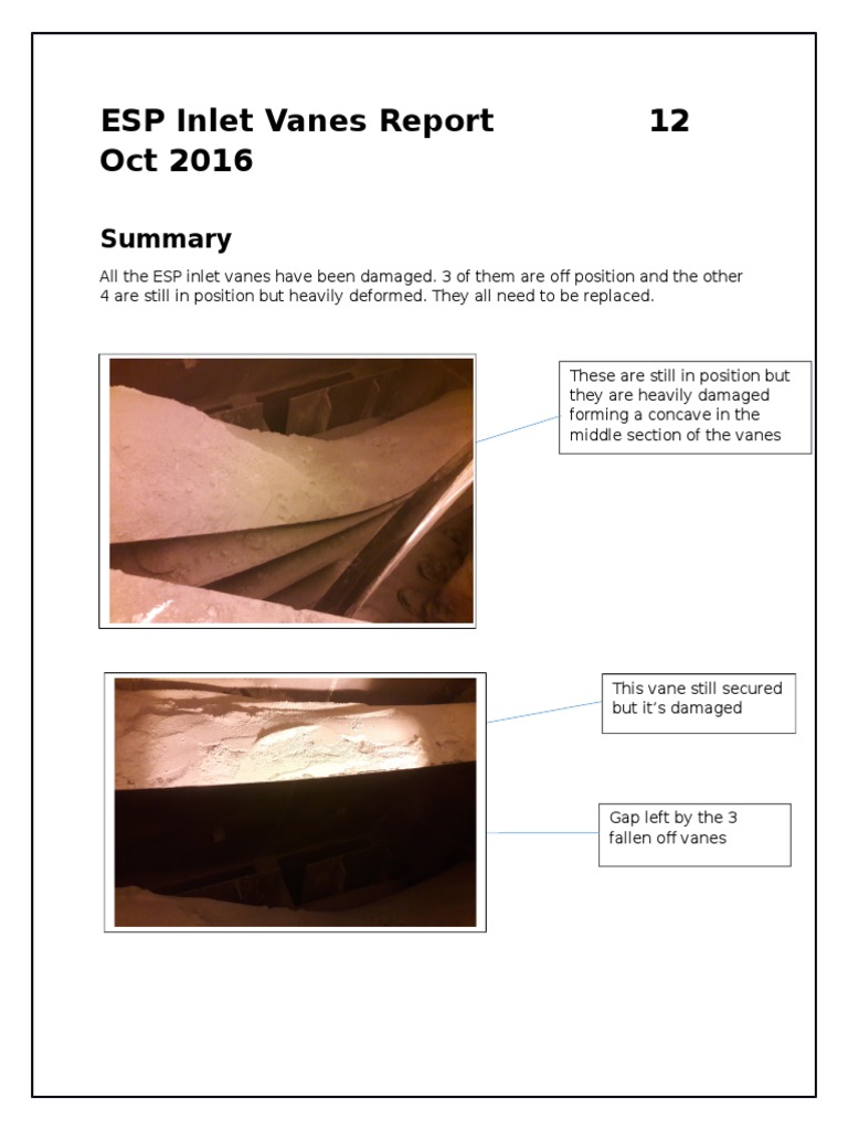 ESP Inlet Vanes Report12 Oct 2016 | PDF