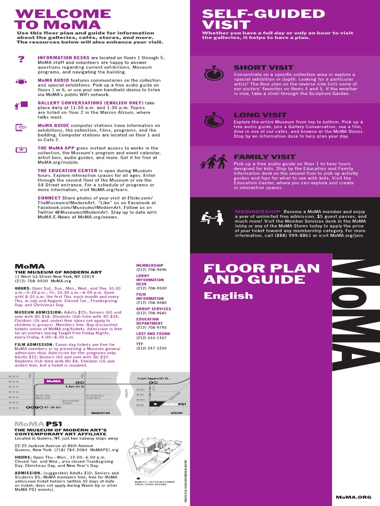 Moma Map PDF | PDF