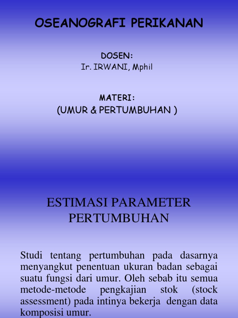 Oseanografi Perikanan-2 | PDF