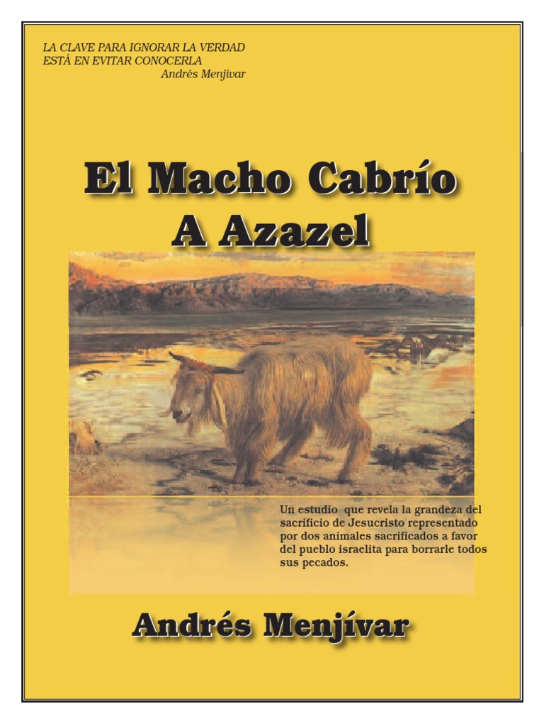El Macho Cabrio A Azazel PDF | PDF | Demonios | Santo de los santos