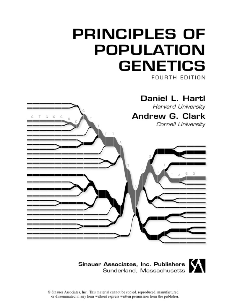 Principles Population Genetics | PDF | Natural Selection | Evolution